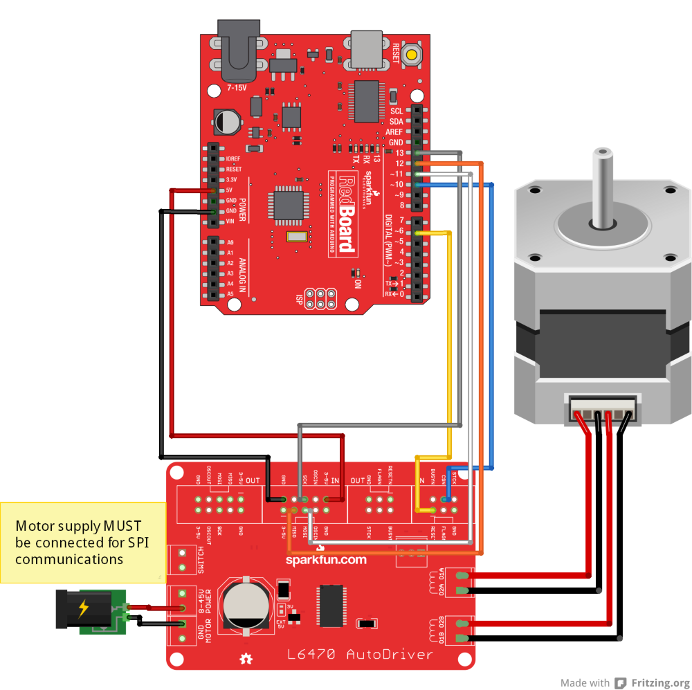 Getting Started with the AutoDriver - learn.sparkfun.com